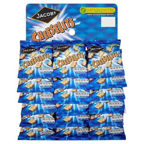 Jacobs Cheeselets Card X 18 Removal British Corner Shop