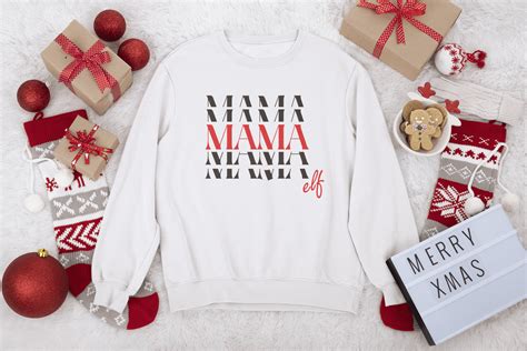Mama Elf Graphic By Printablesbyashi · Creative Fabrica