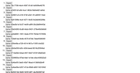 Dojo Tree Example Codesandbox