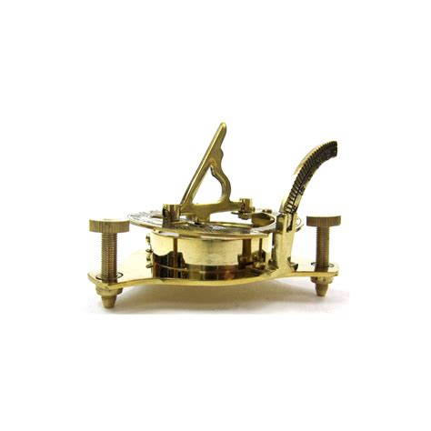 Br 48445a Brass Sun Dial Compass W Box India Overseas Trading Corporation