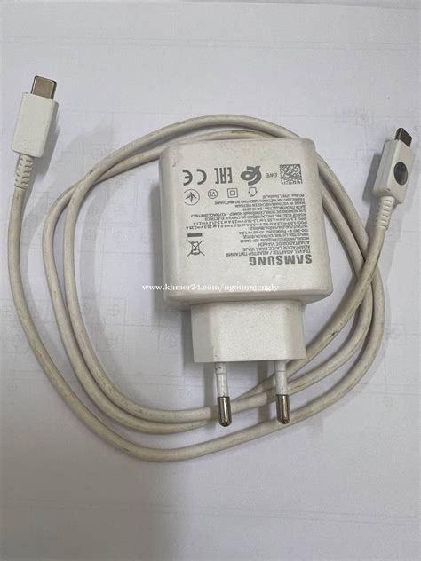 100% Original Samsung Charger and Cables 45W Super Fast Charging price ...