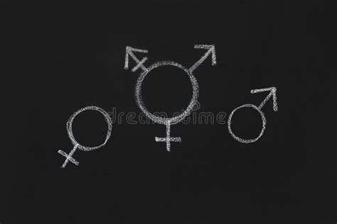 Gender Symbols And The Equal Sign Of The Concept Of Equality Of The