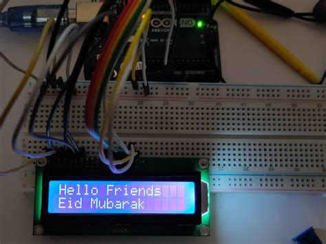 Lcd Display Without Potentiometer And Resistor Arduino Project Hub