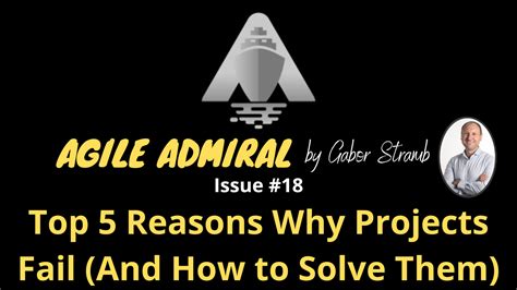 Issue 19 Top 5 Reasons Why Projects Fail
