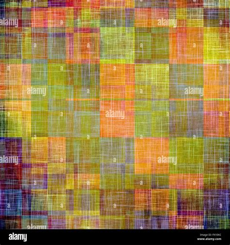 Designed Grunge Texture Or Background With Different Color Patterns Yellow Orange Green