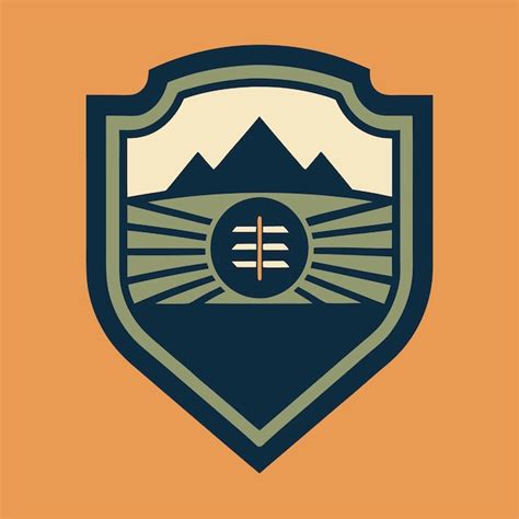 Vintage Shield Vector Premium Ai Generated Vector