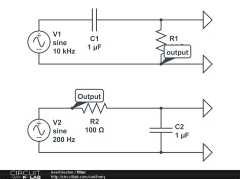 Filter Circuitlab