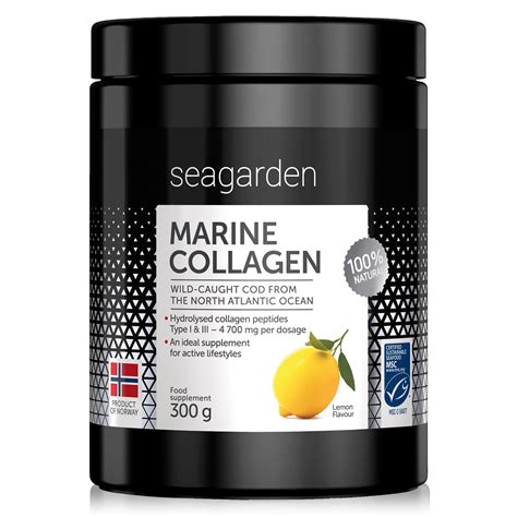 Seagarden Marine Collagen Powder Wild Caught Arctic Cod Peptides For