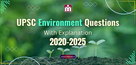 Upsc Prelims Environment Pyqs With Explanation 2020 2025 Max Ias