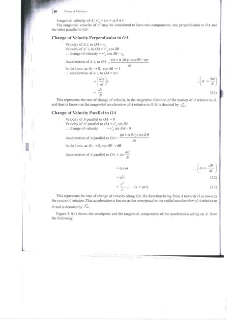 Solution Lecture Set 3 Acceleration Analysis Studypool