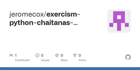 Github Jeromecoxexercism Python Chaitanas Colossal Coaster
