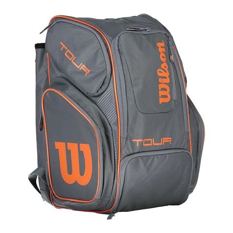 Wilson Tour V L Backpack Orange Smashinn