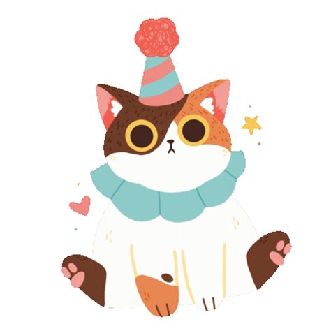 Cats In Birthday Hats 