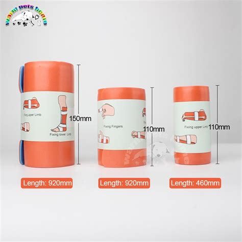 Sam Splint Aluminum Foam Survival Roll Splint Poly Vicedeal