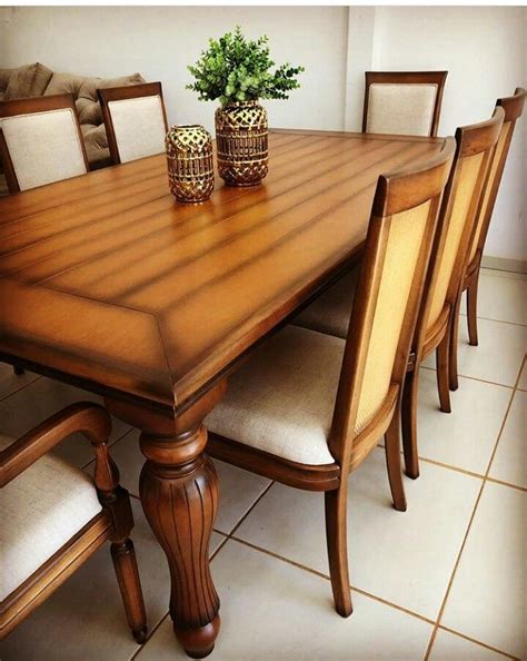 Modern Wooden Dining Table Design