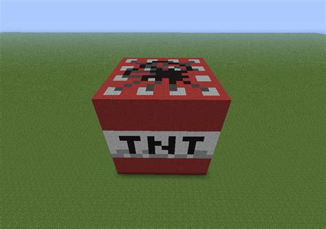 Tnt Block Full Scale Minecraft Map