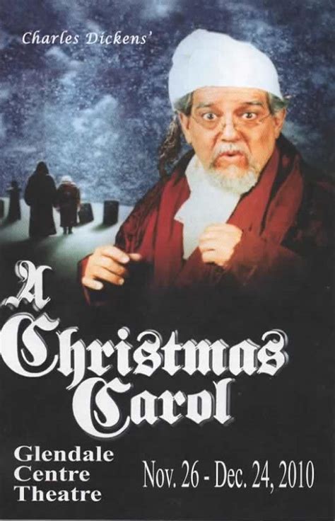 Former Stage Ghost Of Christmas Present Darryl Maximilian Robinson
