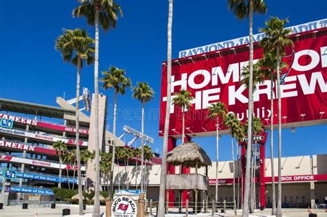Raymond James Stadium Home Of The Tampa Bay Buccaneers Of The And The