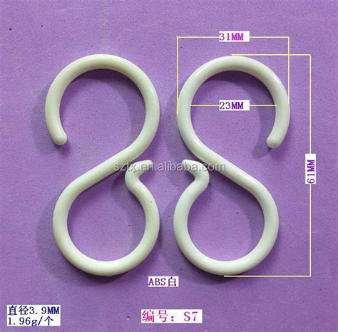 160mm Large Plastic S Hooks With Packaging Bag Buy S Hooklarge S