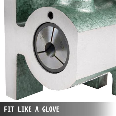 Vevor Vevor 5c Collet Fixture Collet Holder Vertical And Horizontal