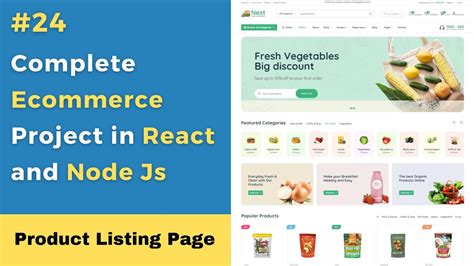 24 Product Listing Page React Ecommerce Website Ecommerce Website