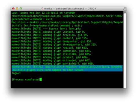 Troubleshooting A Font That Does Not Export Glyphs