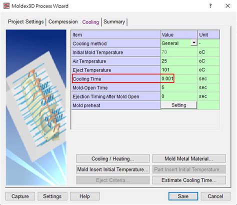 The Mold Temperature Analysis Of Compression Molding Supports Mold