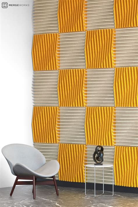 Acoustic Wall Tiles Echodeco® Blade Wall Tiles Wall Tile Acoustic