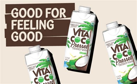 Vita Coco Organic Coconut Water Extra Coconut More