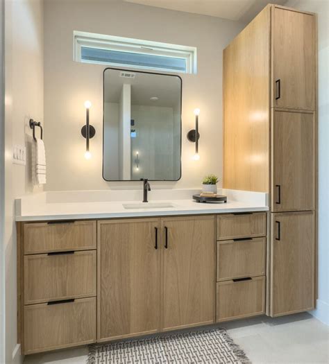 White Oak Bathroom Cabinets 4s Shaker Taylorcraft Cabinet Door Company