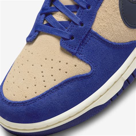 Nike Dunk Low Blue Suede Dv7411 400 Sbd