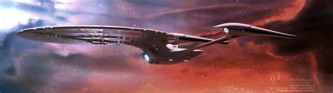 Ai Upscaled A Star Trek Wallpaper From 3840x1080 To 5120x1440 R