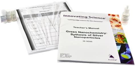 Aldon Innovating Science® Green Nanochemistry Synthesis Of Silver