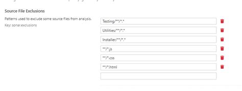 Exclusions In A Multi Module C Project SonarQube Server Community