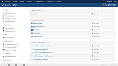 Joomla 25 To 310 Step By Step Migration Joomla Documentation