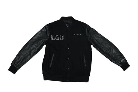 Varcity Leather Jacket Aceanddenimdrygoods