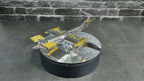 Caspian Sea Monster Ekranoplan 3d Diy Metal Model For Enthusiasts