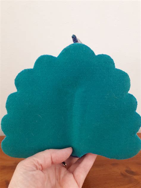 Felt Peacock A Downloadable Pattern Etsy