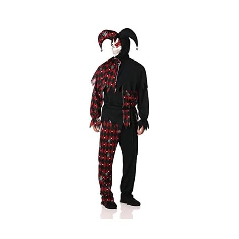 Ignite The Celebration With Adult Sinister Jester Costume Jester Planet