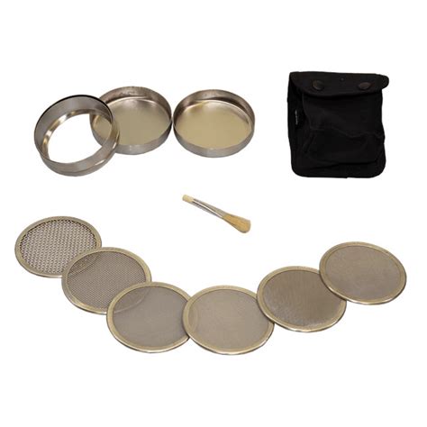 Mini Field Sieve Set Axial Exploration And Drilling Supplies Ltd