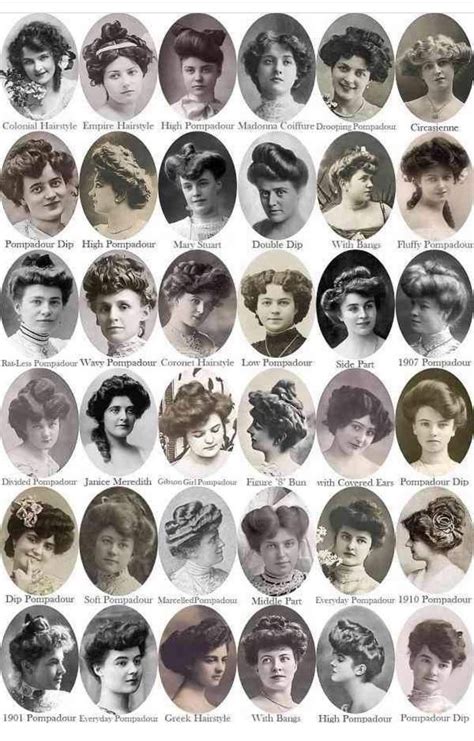 Early 1900s Hair