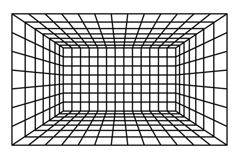 Perspective Grid Room Background Vector Illustration 36109646 Vector