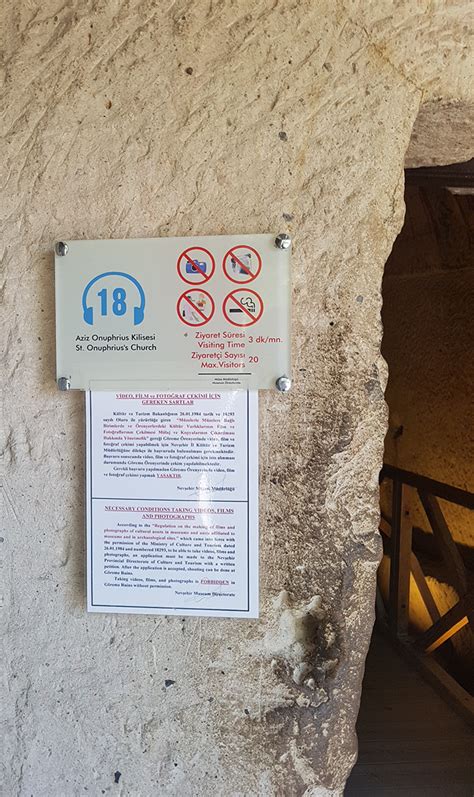 Church Of St Onuphrius Serpent Cappadocia Page