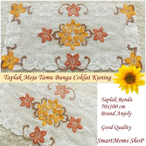 Bunga Untuk Hiasan Taplak Meja Justin Grant