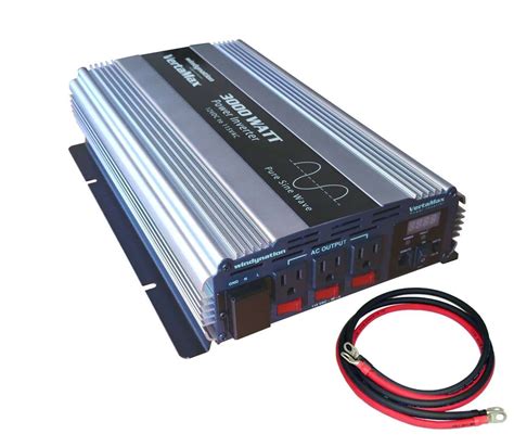 Watt Pure Sine Wave Inverter Review On A Beast Solar On A Budget