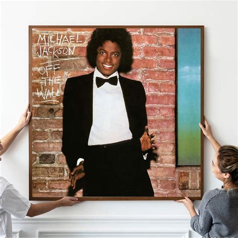 Michael Jackson Off The Wall Poster Album Cover Music Al Inspire