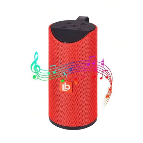 Portable Bluetooth Speaker Cylindrical Shape Color Sent At Random 10w