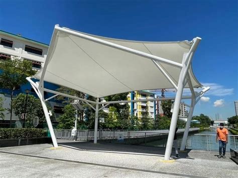 Pvc Prefab Modular Canopy Tensile Structure At ₹ 400 Sq Ft In Ahmedabad Id 2855602670573