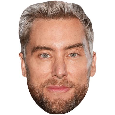 Lance Bass Beard Big Head Celebrity Cutouts