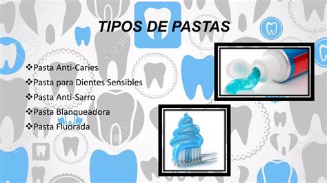 Tipos De Pastas Dentales Pptx